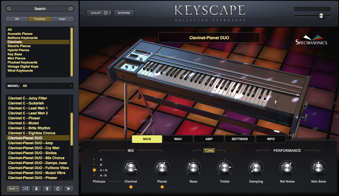 Spectrasonics - Keyscape - Clavinet-Pianet Duo
